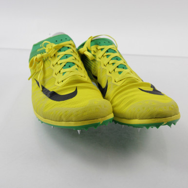 Oregon Ducks Nike Zoom Track Cleat Men's Green/Yellow New 13 CLEA-009021