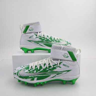 Oregon Ducks Nike Football Cleat Men's White/Green New 16-CLEA-012231