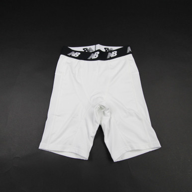 New Balance Compression Shorts Women's White Used M-SHOR-029634