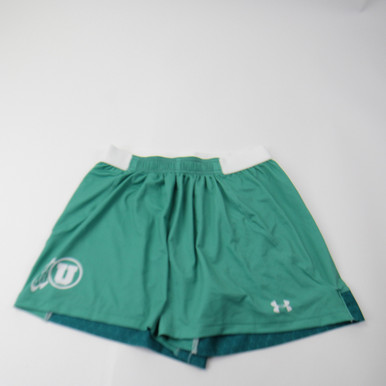 Utah Utes Under Armour Practice Shorts Men's Green Used-SHOR-032012