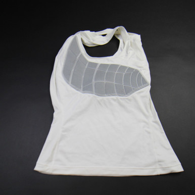Nike Pro Hyperstrong Padded Compression Top Men's White Used L-TOPS-157372