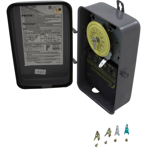 Time Clock Intermatic T101R 24 hr 115v SPST with Case T101R