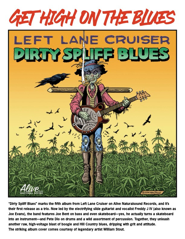 LEFT LANE CRUISER- TEST PRESSING SET -DIRTY SPLIFF BLUES PLUS POSTER ...