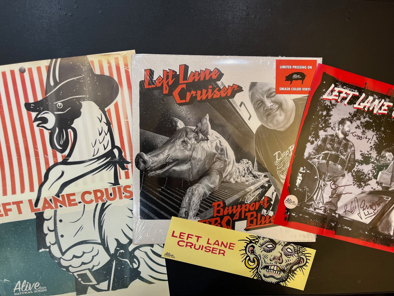 LEFT LANE CRUISER -LAST FEW! BAYPORT BBQ BLUES- AUTOGRAPHED SET ON ...