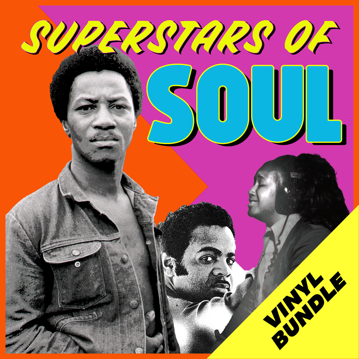 #045 -SOUL SUPERSTARS MYSTERY BUNDLE - 3 SEALED VINYL LPS FOR $15 (If ...