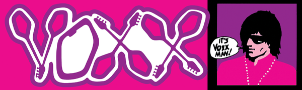 VOXX BUMPER STICKER- NEW! - Bomp Records