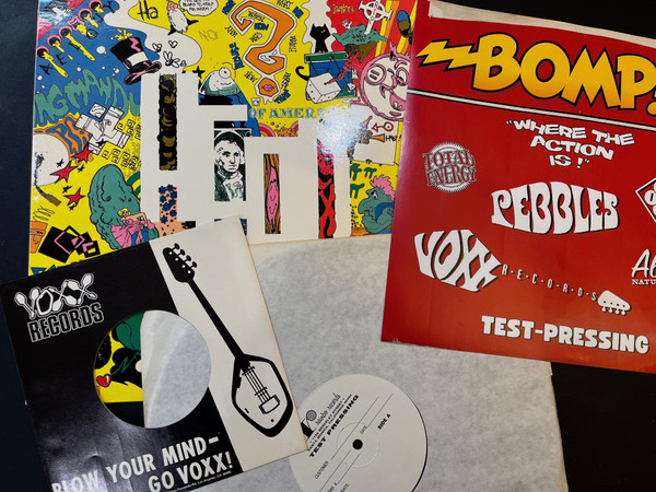HEAD - TEST PRESSING SET WITH ARCHIVAL ITEMS,POSTER, ORIG FLIER, AND ...