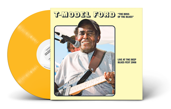 T Model Ford Live At The Deep Blues Festival 2008 Clear Orange Vinyl Lp Bomp Records