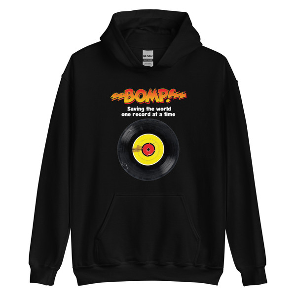 BOMP - SAVING THE WORLD HOODIE - FREE SHIPPING! - Bomp Records