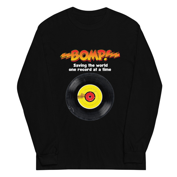 BOMP - SAVING THE WORLD LONG SLEEVE T-SHIRT (BLACK) FREE SHIPPING ...