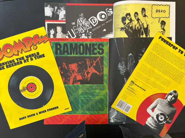 BOMP- SAVING THE WORLD ONE RECORD AT A TIME- 10 page full color PROMO ...