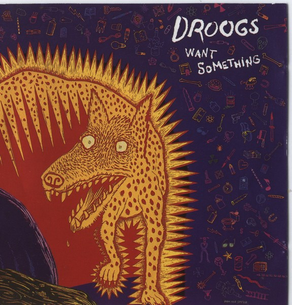 DROOGS - WANT SOMETHING (L.A. GARAGE legends)- CD - Bomp Records