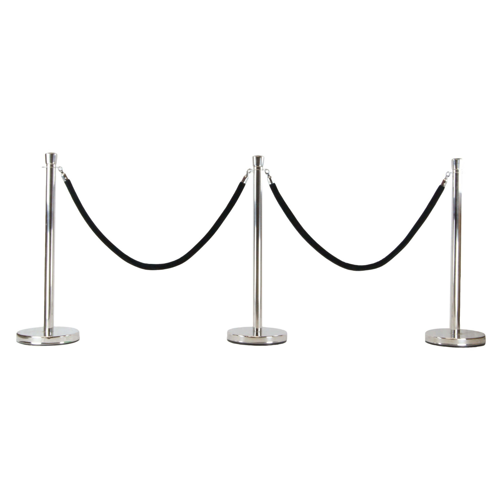 Rope Bollards | Gold Velvet Rope Barriers for Sale