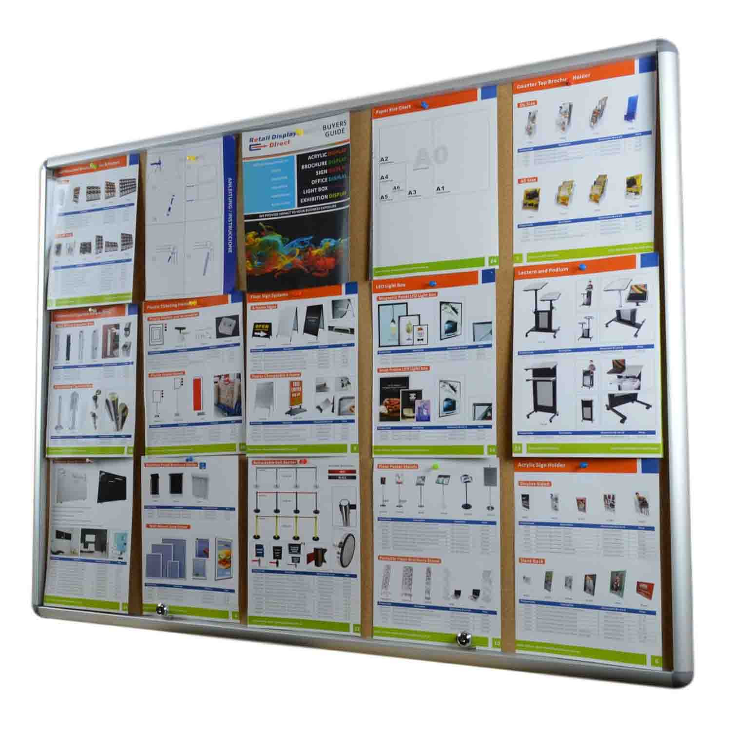 Lockable Notice Boards & Cabinets | Secure Display Boards