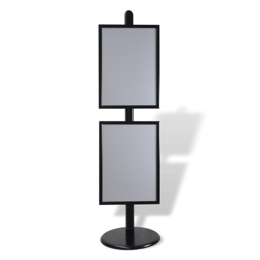 Poster Floor Stand, Freestanding Display Stand with A2 Snap Frame