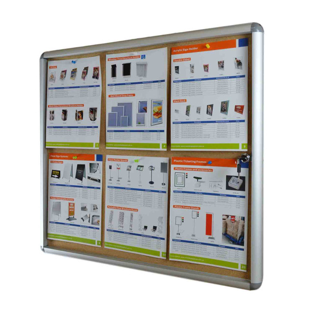 Lockable Notice Boards & Cabinets | Secure Display Boards