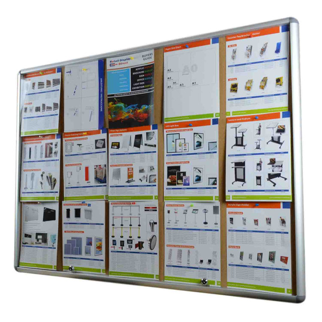 Lockable Notice Boards & Cabinets | Secure Display Boards