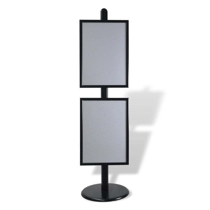 Floor Sign Stand, Freestanding Display Stand with A2 Snap Frame