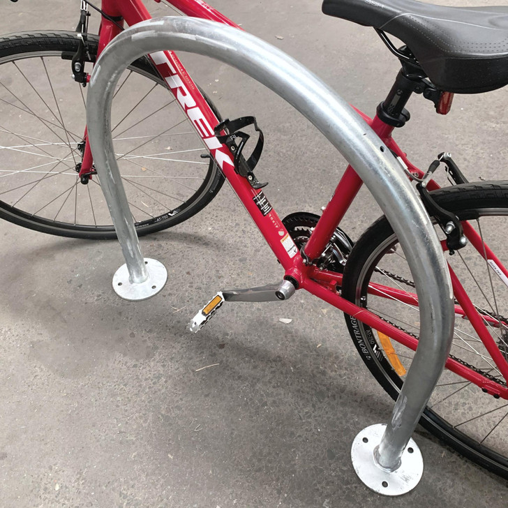 Bike Rack Galvanized Hoop
