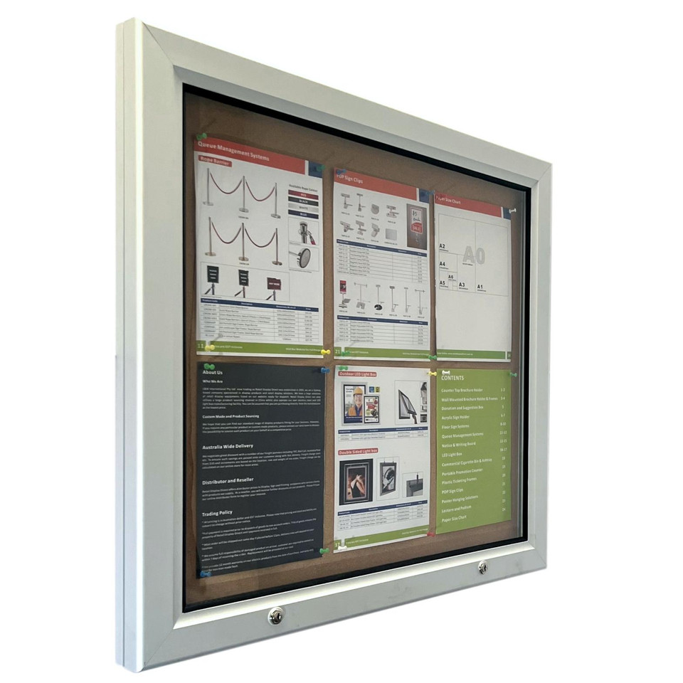 Weatherproof Outdoor Notice Boards | Retail Display Direct