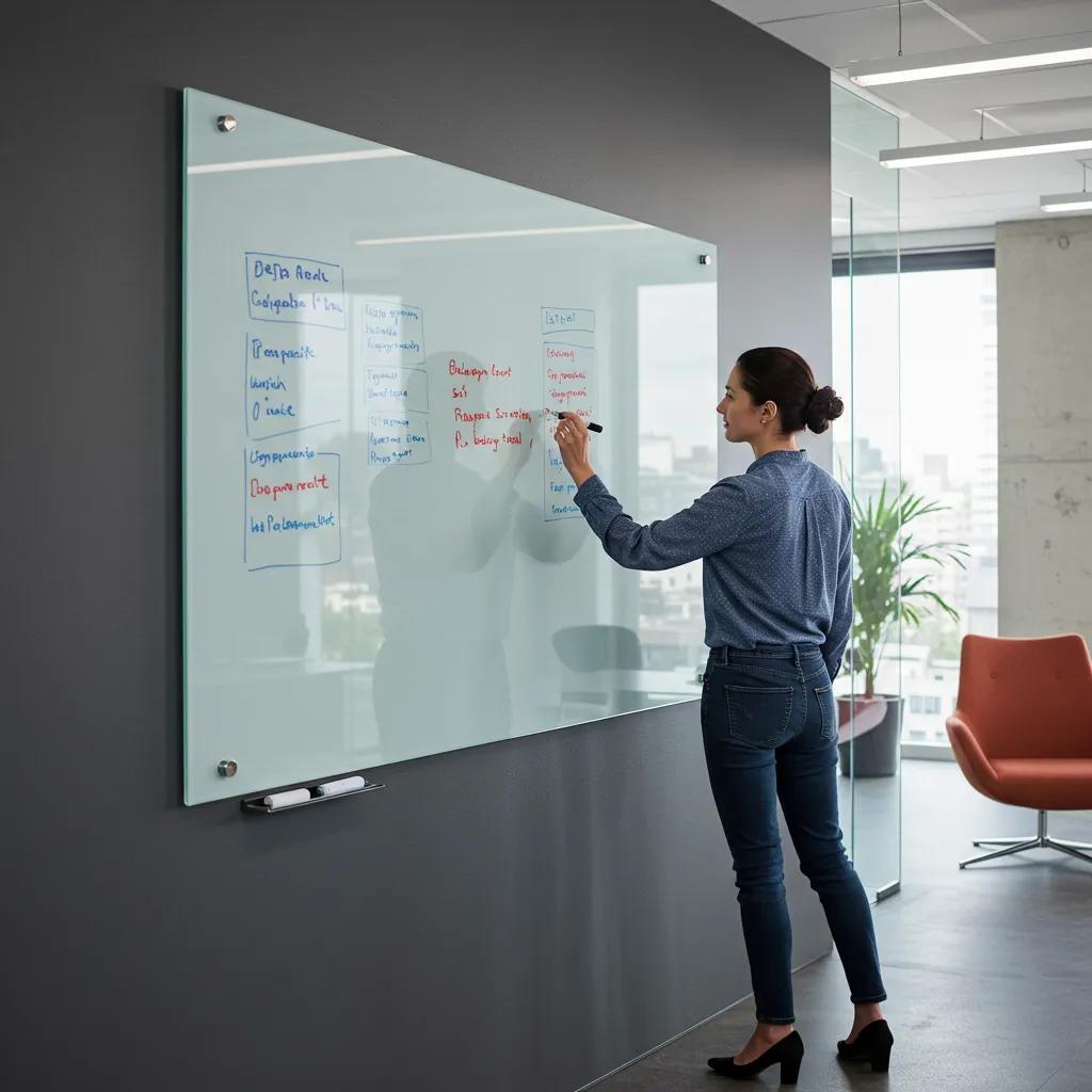 Glass Whiteboard Advantages You Need to Know - Retail Display Direct