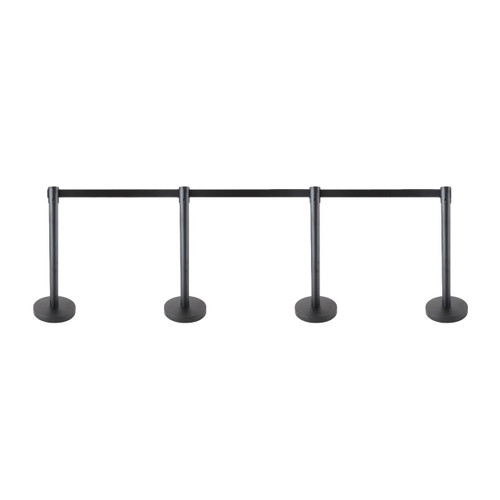 Black Retractable Posts for Sale | Retail Display
