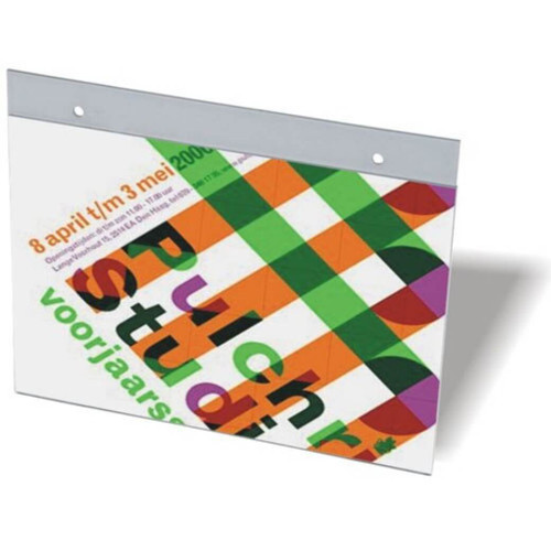 A4 Acrylic Sign Holder for Wall Brochure Display