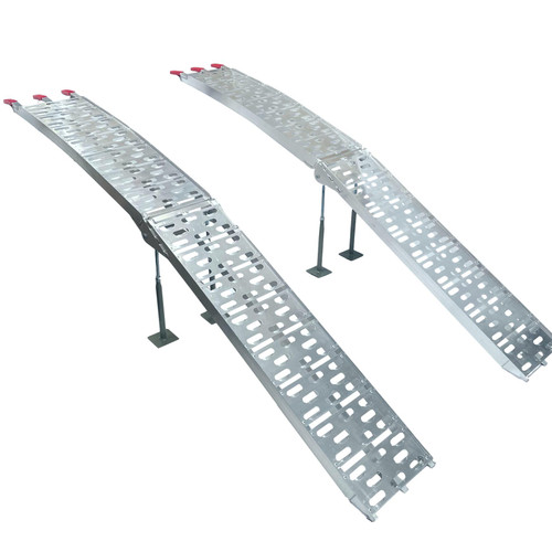 Aluminium Folding Loading Ramp Motor Bike Trailer ATV 2.3M