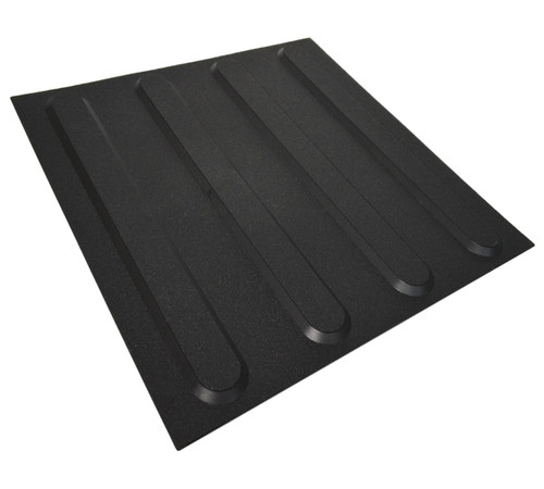 Tactile Pad Directional- Peel and Stick 300x300mm Black