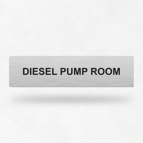Statutory Sign - Diesel Pump Room Sign
