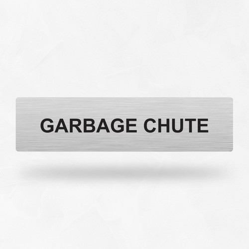 Statutory Sign - Garbage Chute Sign