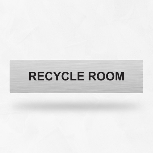 Statutory Sign - Recycle Room Sign