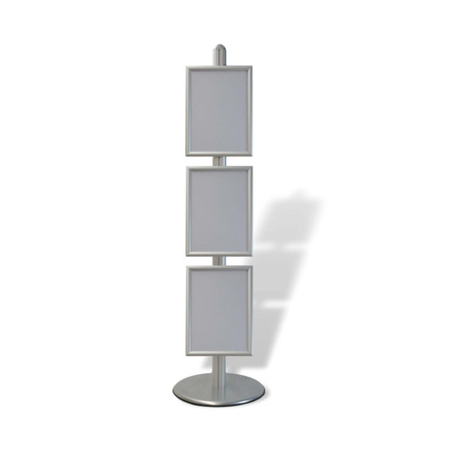 Indoor Sign Stand, Freestanding Display Stand with A2 Snap Frame