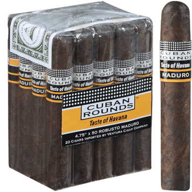 Cuban Rounds Robusto Maduro - CigarDock