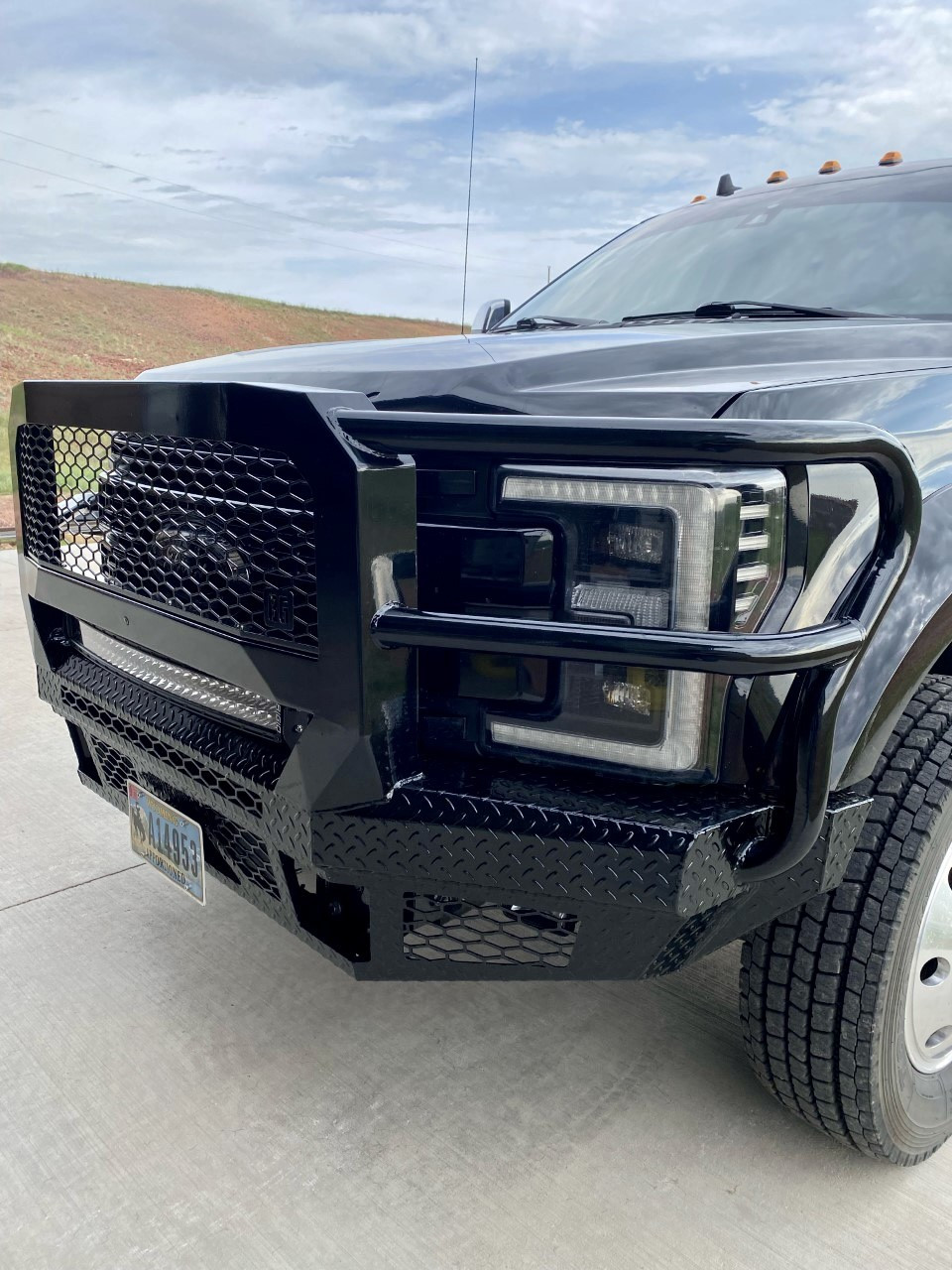 2017-2022 Ford F450-550 - FT Series Front Replacement Bumper ...