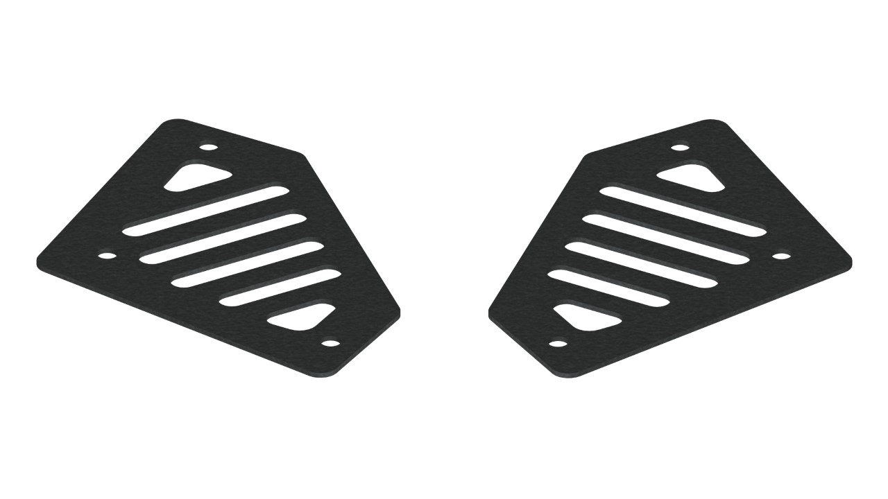 Corner Step Pads for Jeep Rear Bumper - Bodyguard Bumpers