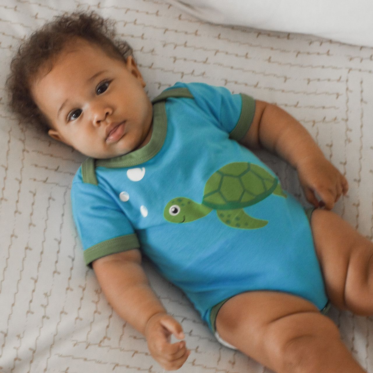 Sea Turtle Bodysuit | Doodle Pants