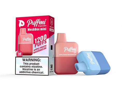 PUFFMI MESHBOX MINI 1200 Puffs-550mAH Prefilled Nicotine Disposable ...