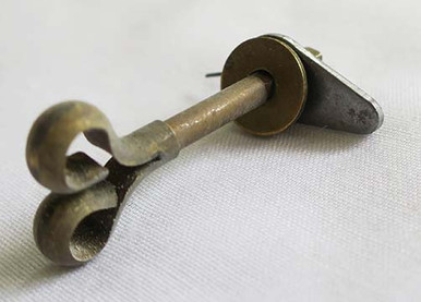 OG STYLE BRASS DOOR LATCH FOR MANTLE CLOCKS - GRIFFEN'S CLOCK PARTS AND ...