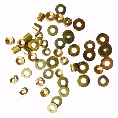 CLOCK NUTS AND WASHERS GERMAN ALARM CLOCKS