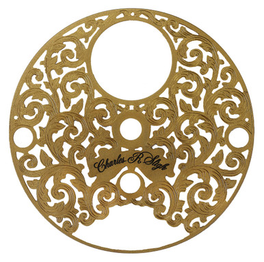 DIAL HERSCHEDE CENTER SCROLL - CHARLES R. SLIGH - GRIFFEN'S CLOCK PARTS ...