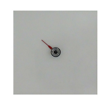 BAROMETER FLAT SQUARE GLASS 4 1/4" RED POINTER