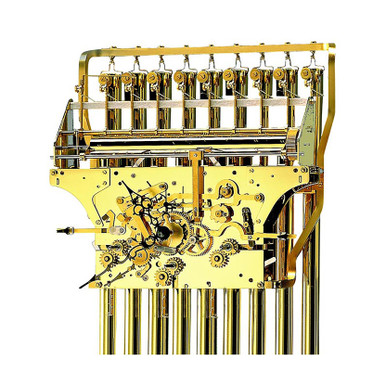 KIENINGER TRIPLE CHIME 9 TUBULAR BELL MOVEMENT HTU-06 - 116CM PENDULUM ...