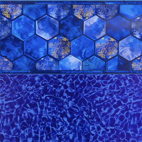 Malibu Pool Liner by Only Alpha Pool Products