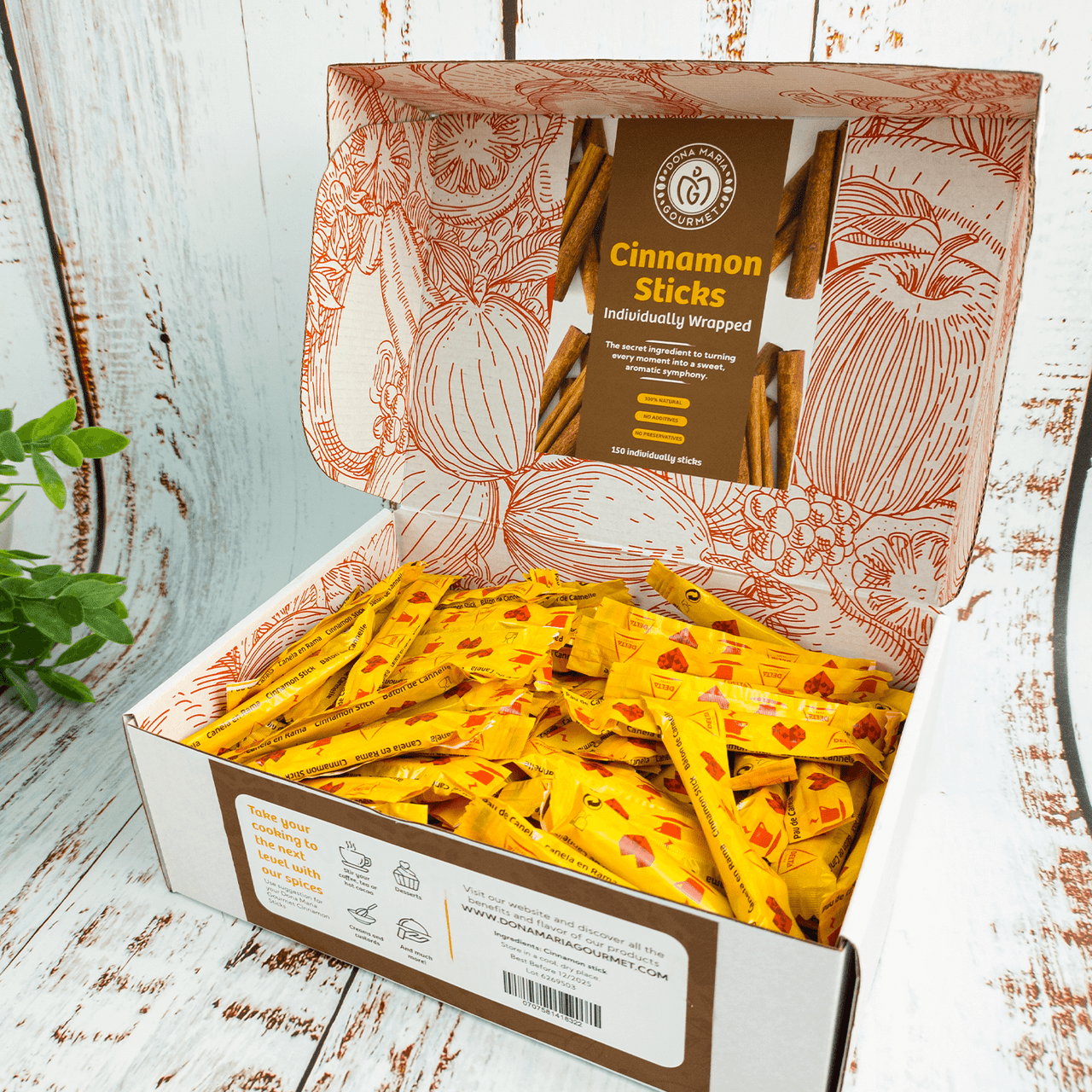 Cinnamon sticks bulk 3’’ long | 150 STICKS