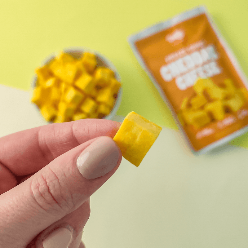 Freeze-Dried Cheddar Cheese Snack – Original Flavor - 3 oz Pouches ...