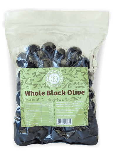Black Olives with Pit, Vacuum Packed – Intense Flavor, Healthy, and ...