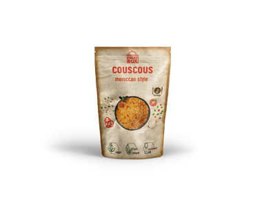 Moroccan Couscous Bowls - Authentic Flavor Blend with Tomato, Mint & Cumin