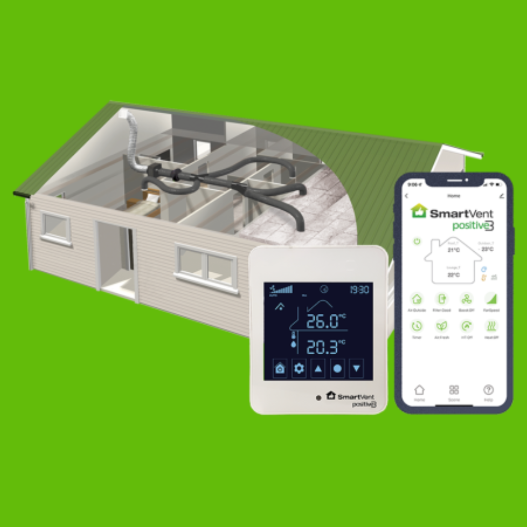 SmartVent Positive3 SV02P3 Home Ventiliation System | Christchurch | Wakefield Electrical