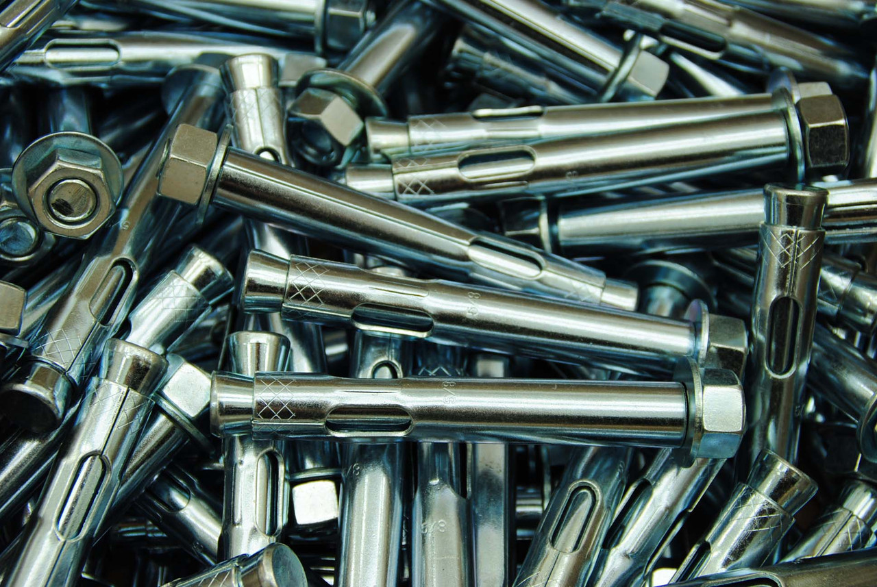 (10) Concrete Sleeve Anchors 5/8 x 4-1/4" Includes Nuts & Washers ...